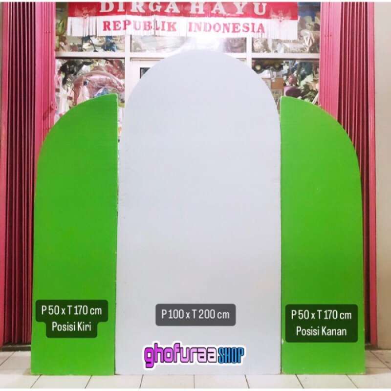 Jual Backdrop Styrofoam Ukuran 2x2 Meter 3 Layer Dekorasi Ulang Tahun ...