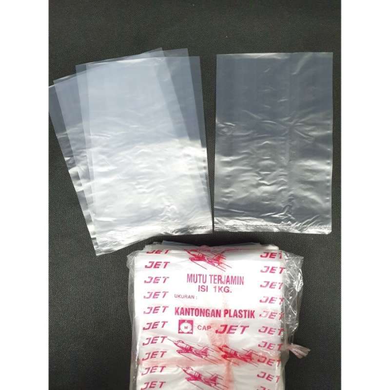 Jual Kantong Plastik Hd Kuah Anti Panas Tahan Panas Cap Jet Isi 1 Kg Di ...