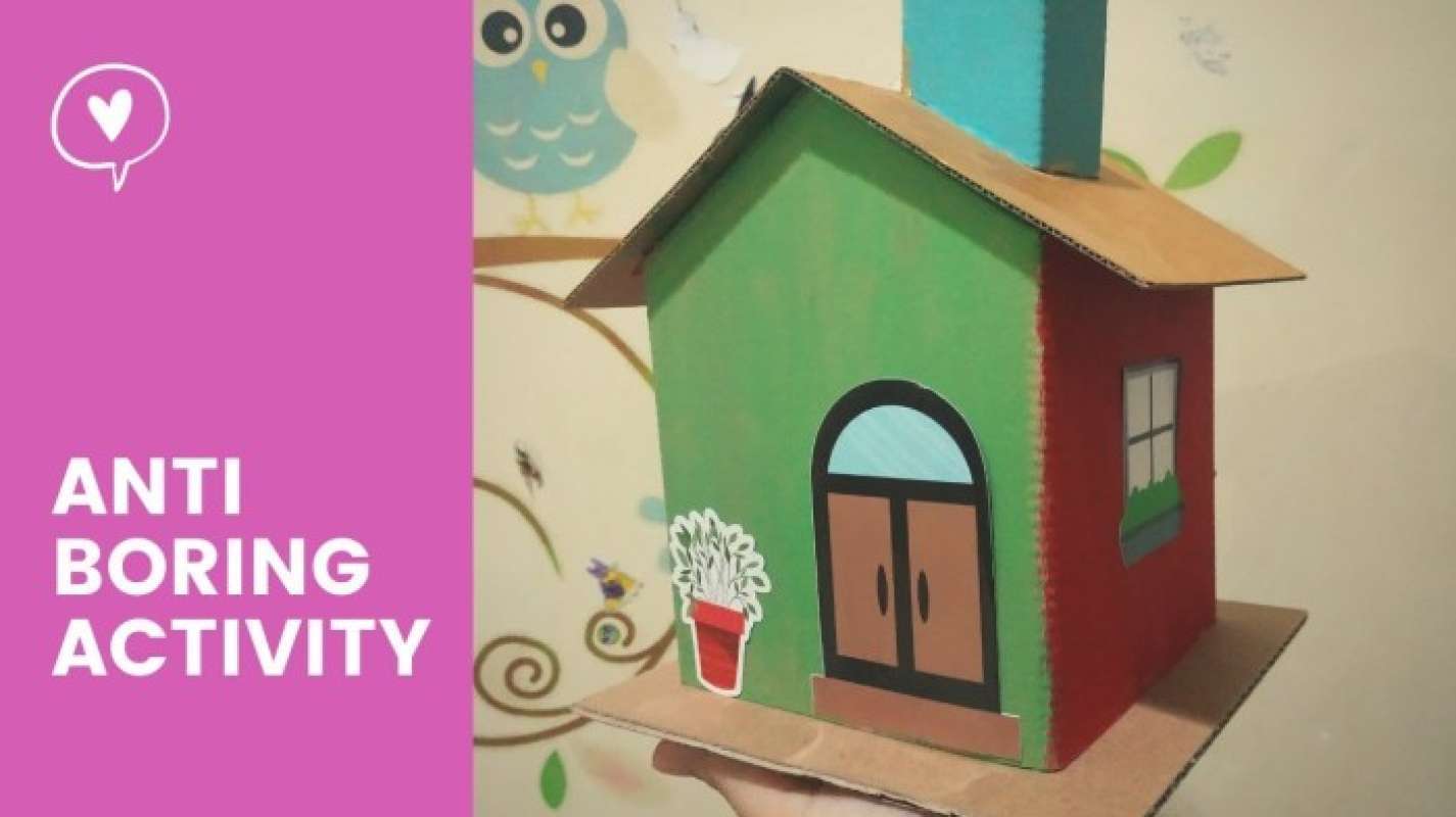 Jual Miniatur Rumah Dari Kardus / Prakarya Sekolah Di Seller Aghanim ...