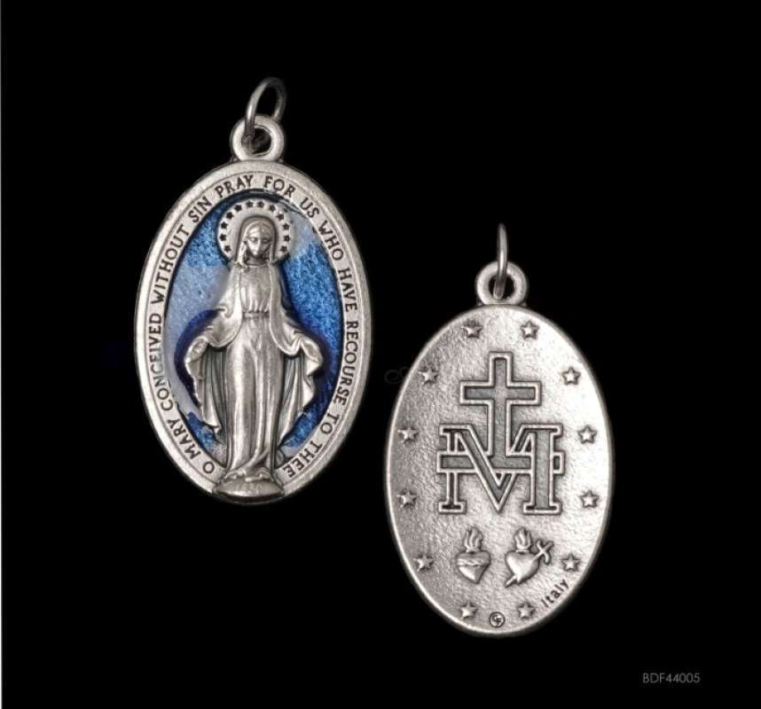 Jual Bandul Maria Medali Wasiat Enamel Rohani Katolik - 4cm Di Seller ...