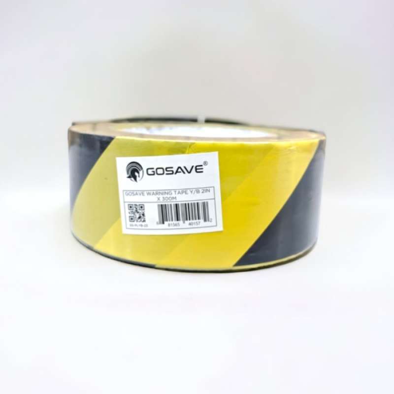 Jual Police Line Kuning Hitam / Garis Polisi 2 Inchi X 300 Meter- Tanpa ...