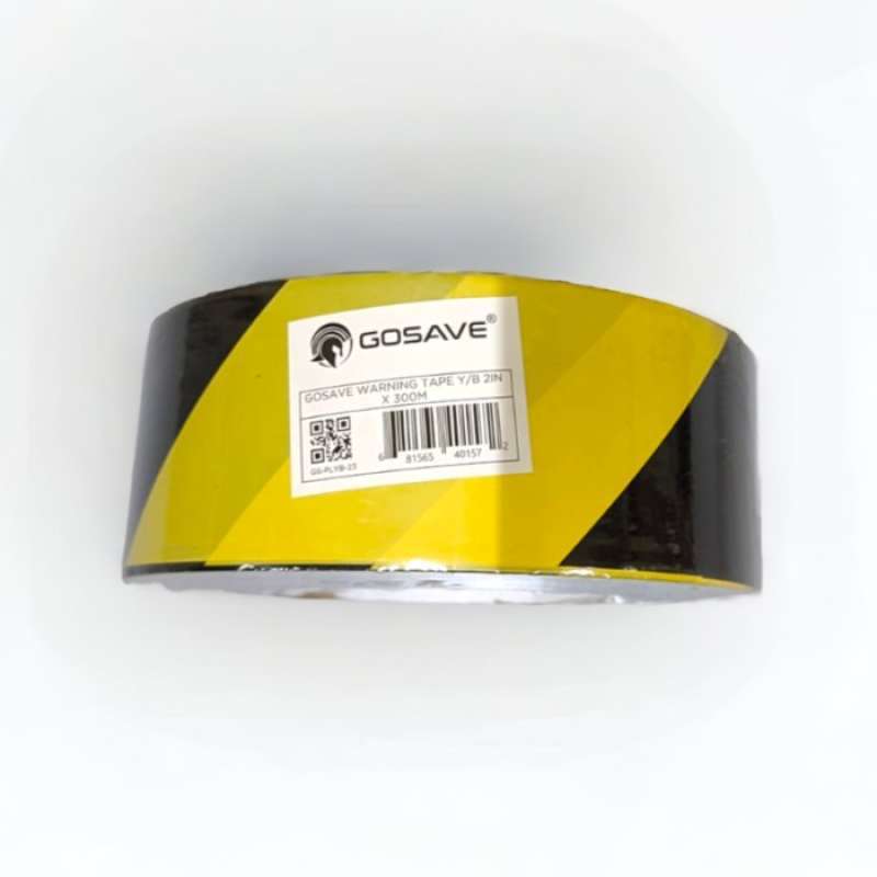 Jual Police Line Kuning Hitam / Garis Polisi 2 Inchi X 300 Meter- Tanpa ...