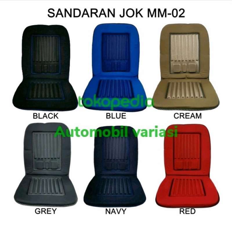 Promo Sandaran Jok Mobil Kotak Kotak Alas Kursi Diskon 23% Di Seller ...