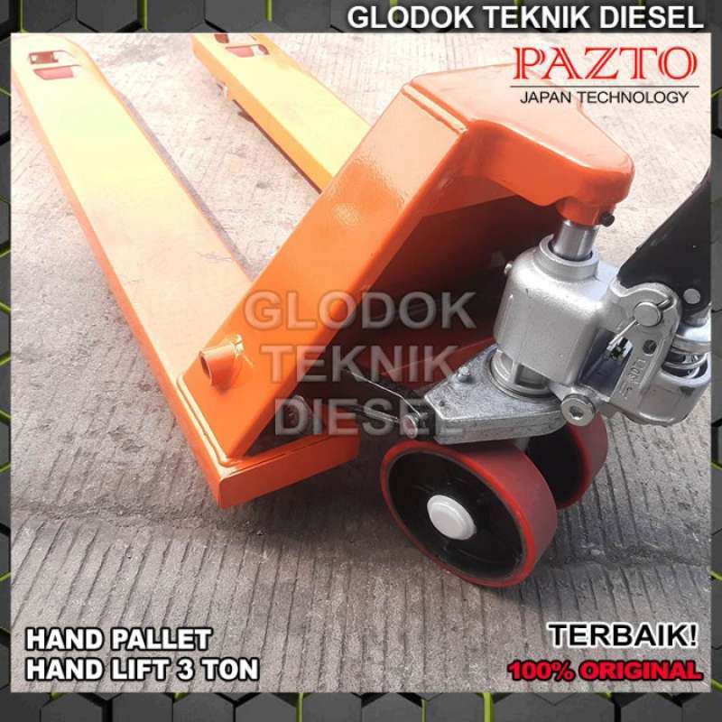 Jual Pazto Handpallet 3 Ton 3000 Kg Handlift Hand Pallet Lift Stacker ...