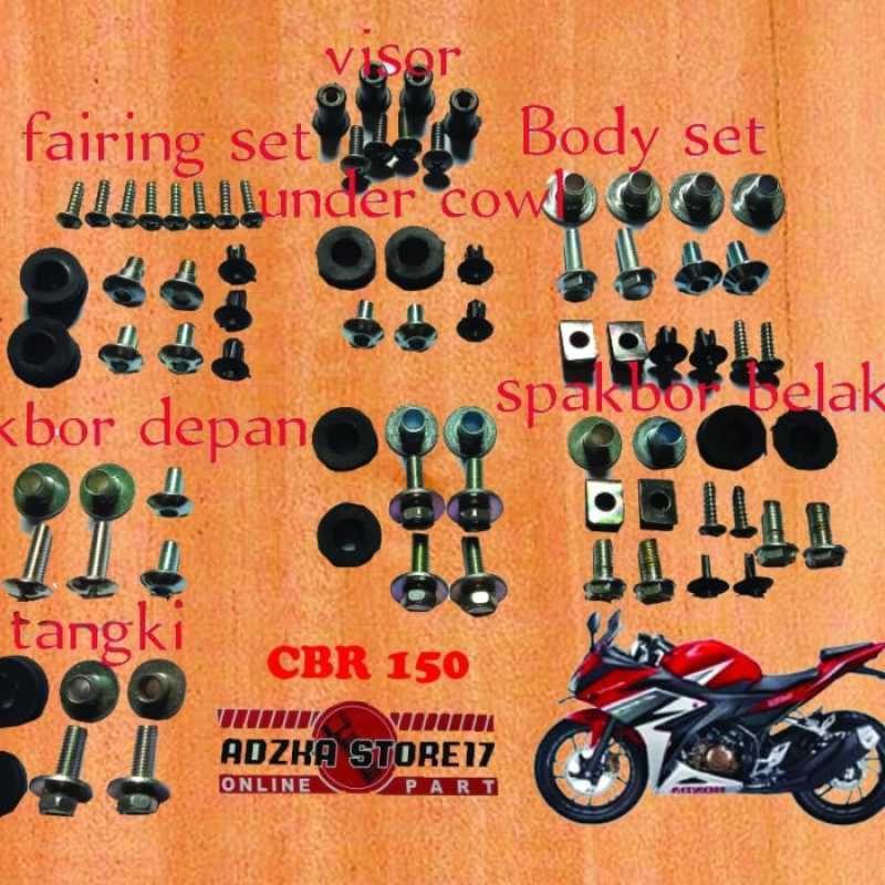 Jual Baut Body Full Set Honda Cbr 150 Di Seller Yama - Cengkareng Timur, Kota Jakarta Barat | Blibli