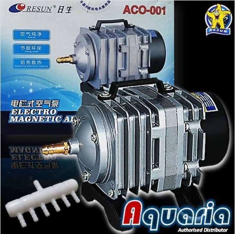 Promo Resun Aco-001 Pompa Udara Aerator Electromagnetic Air Compressor ...