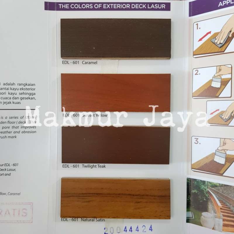 Jual Ultran Deck Lasur Edl-601 Propan Lantai Kayu Eksterior - Twilight ...