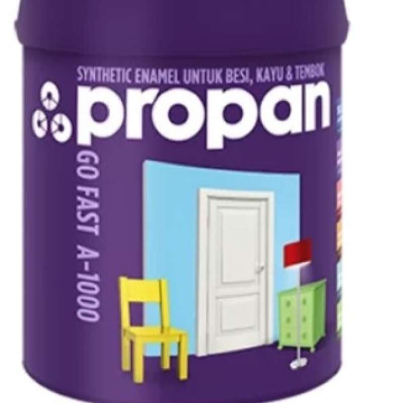 Jual Go Fast A-1000 Propan Cat Besi Dan Kayu 1 Liter - Hitam Di Seller ...