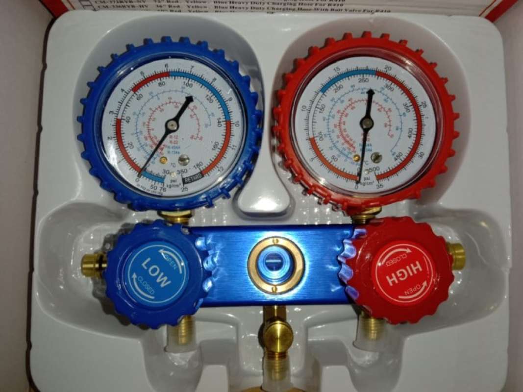 Jual Alat Ukur Alat Test Manifold Analiser Analizer Ac Freon R22 R134 ...