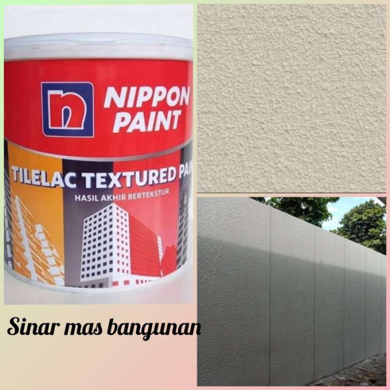 Jual Tilelac Textured Paint,nippon Paint Tilelac Tekstur,plamir,cat ...
