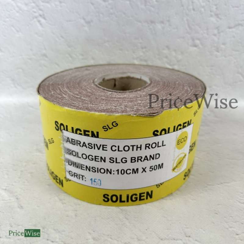 Jual Amplas Roll Soligen 10 Cm X 50 Meter / Amplas Gulungan Meteran ...