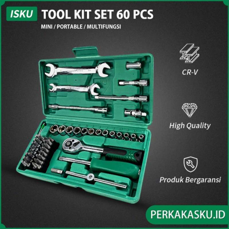 Jual Isku Kunci Shock Set Sok Set Tool Kit Set Kunci Socket Set Motor Mobil Di Seller Aghanim ...