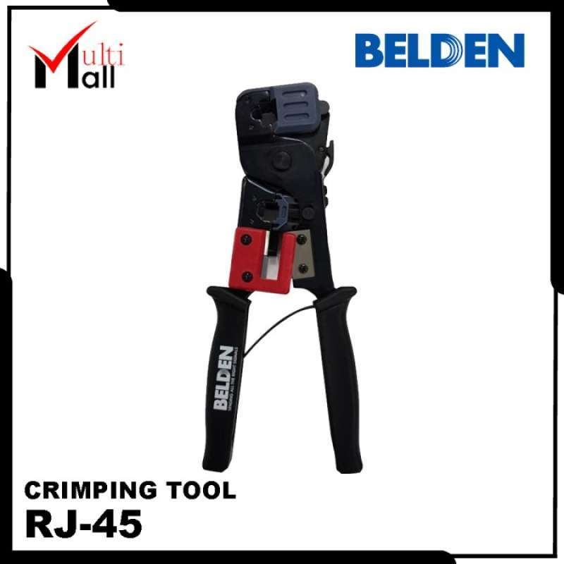 Jual Belden Crimping Tool Rj45 Rj-45 Cable Kabel Tang Cat 5 6 Cat5 Cat6 ...