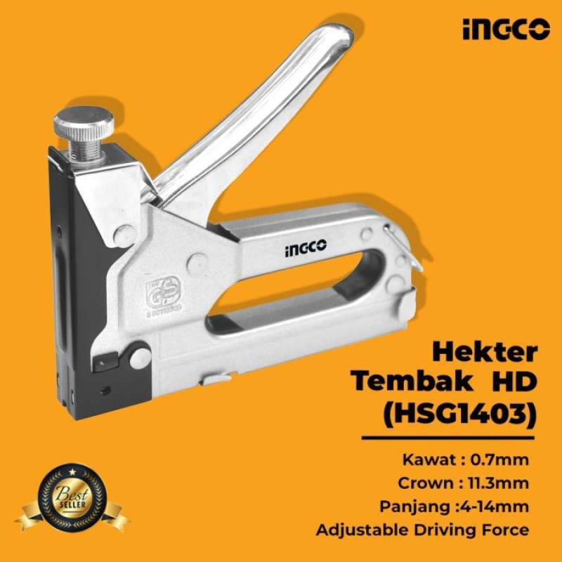 Jual Hekter Tembak Heavy Duty Ingco Hsg1403 - Hsg14018 Di Seller ...