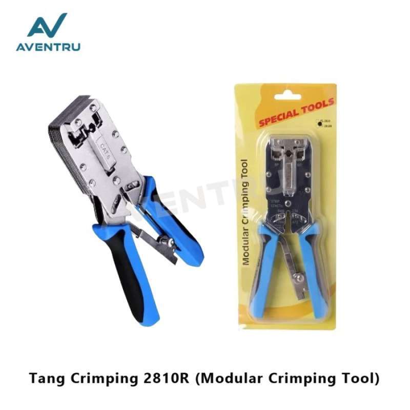 Jual Modular Tang Crimping Tool Rj45 Cat6 2810 Kabel Lan Internet ...
