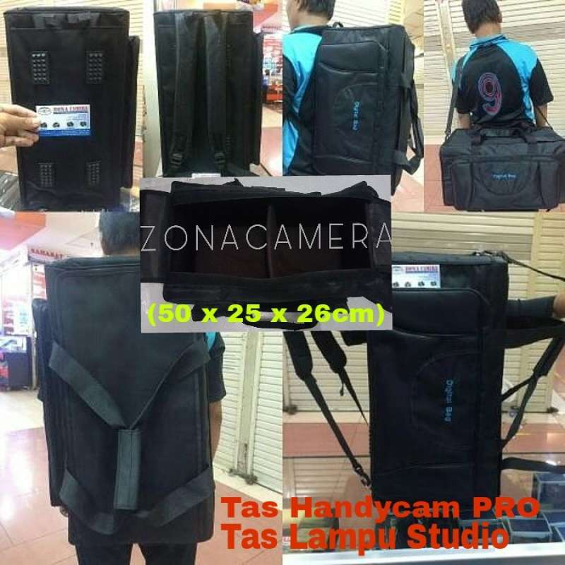 Promo Tas Handycam Professional Bagpack&selempang Digital Bag Diskon 23 ...