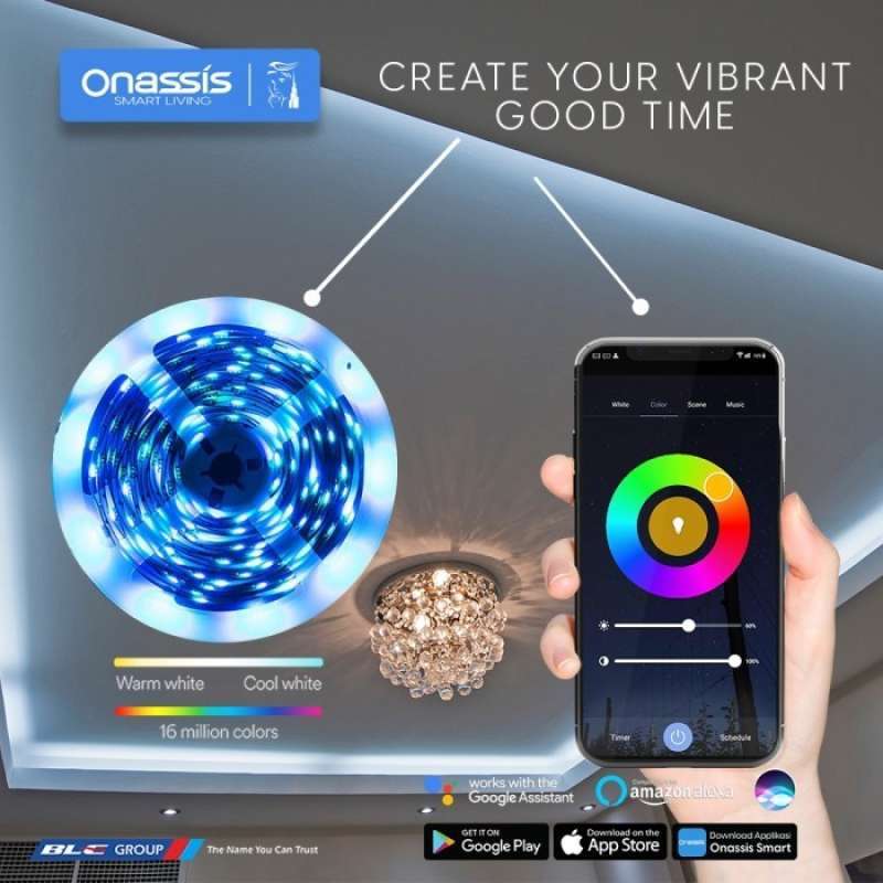Jual Onassis Smart Led Stripe Rgbww 5 Meter Di Seller Aghanim ...