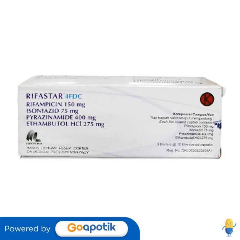 Jual Rifastar 4fdc Box 30 Kaplet Di Seller Apotek Genter Farma ...