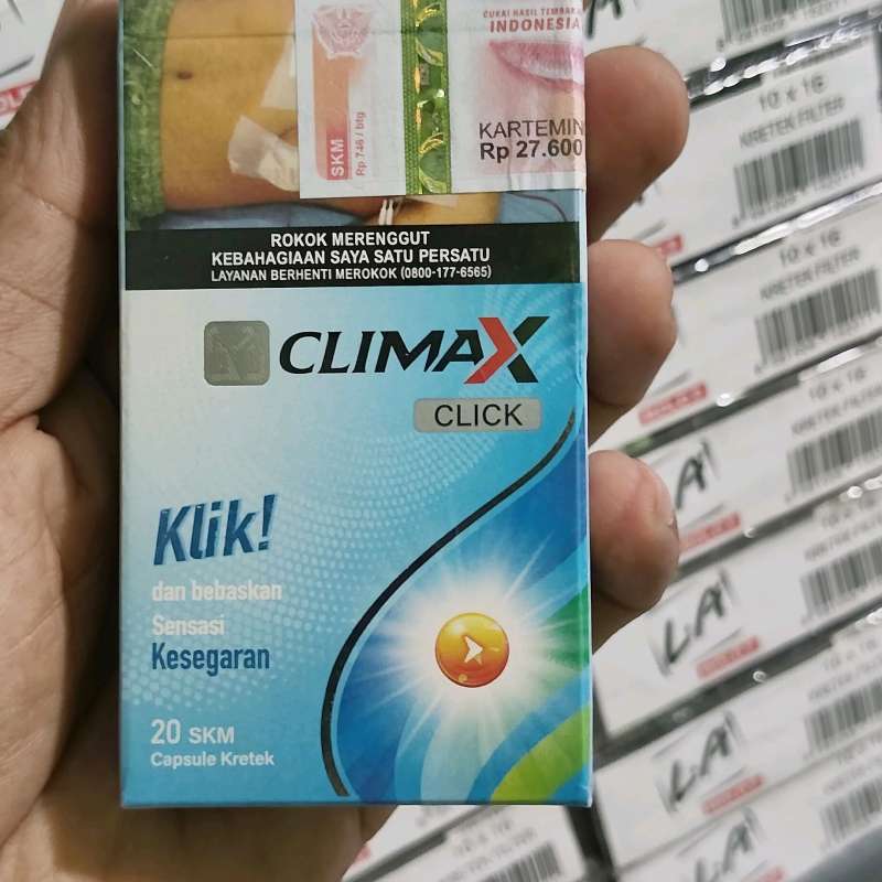Jual Rokok Climax Click 20 Termurah - Harga Grosir Terupdate Hari Ini ...