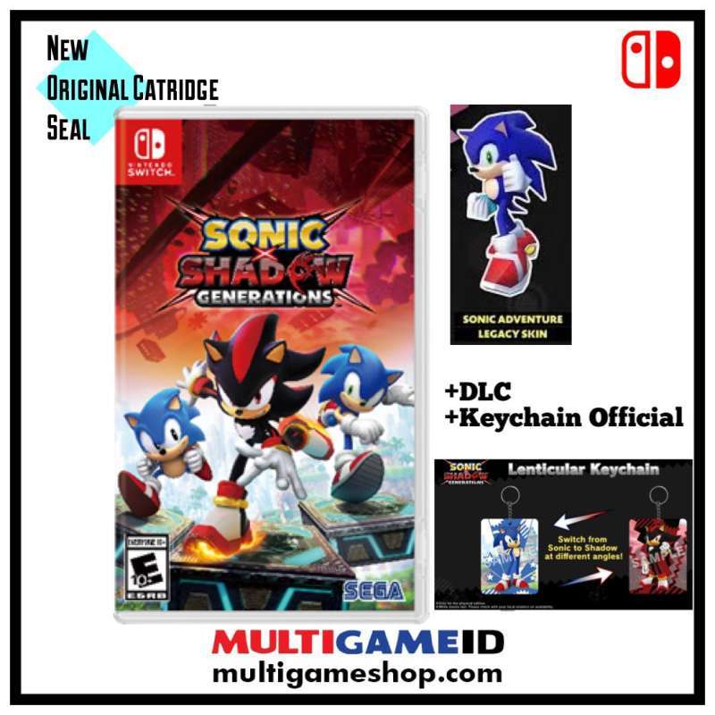 Jual Switch Sonic X Shadow Generations +dlc +keychain English Asia ...