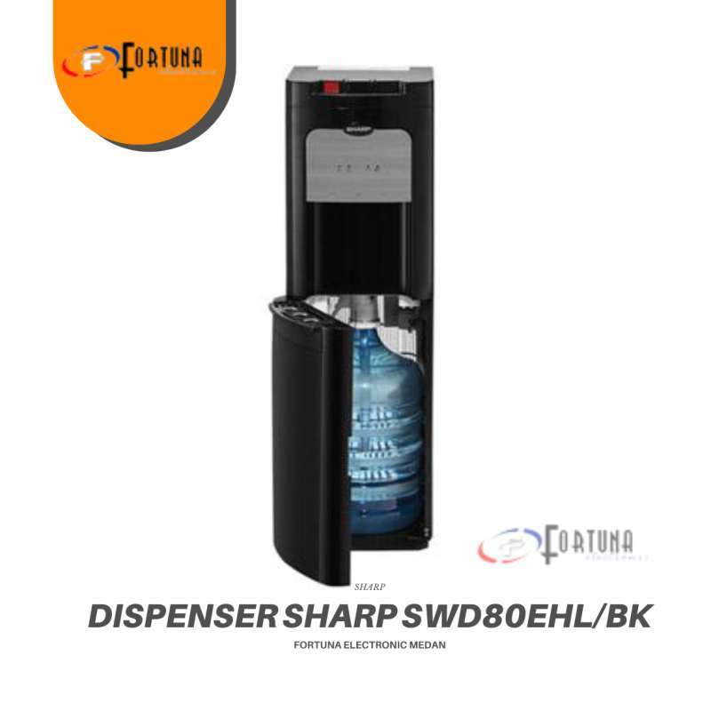 Jual Dispenser Sharp Galon Bawah Swd80ehl/bk || Medan Di Seller Fortuna ...