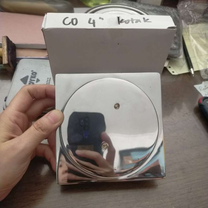 Jual Clean Out Stainless 4 Inch Kotak 10 Cm X 10 Cm Clean Out ...