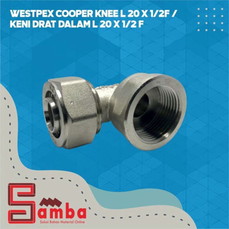 Jual Westpex Cooper Knee L 20 X 1/2f / Keni Drat Dalam L 20 X 1/2 F Di Seller Yama - Cengkareng ...