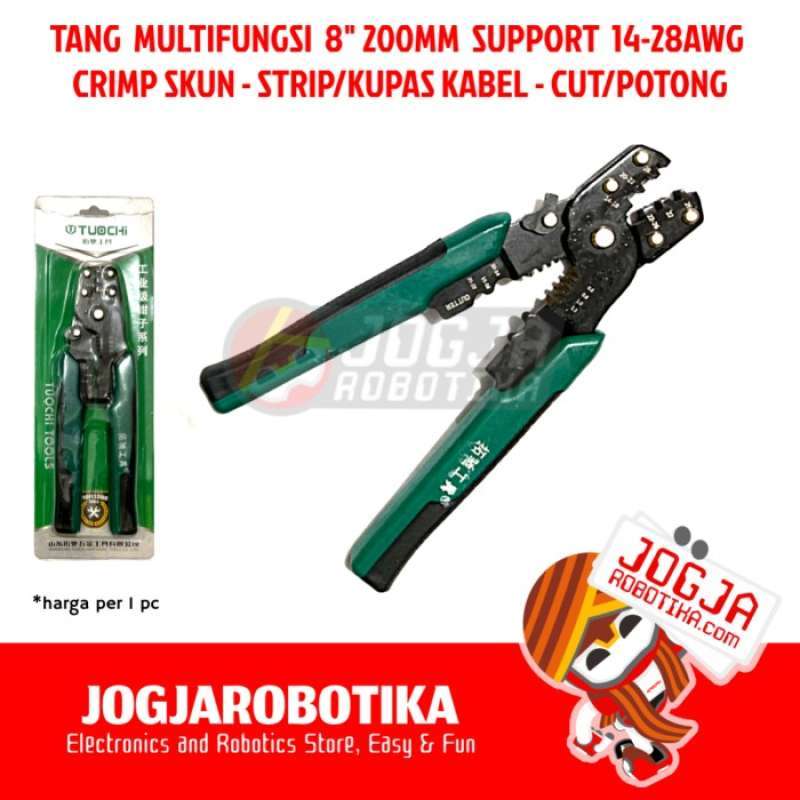 Jual Tang Multifungsi Crimping Sekun Skun Potong Pengupas Kabel Di ...