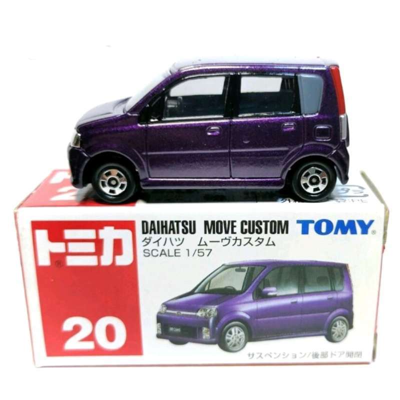 Jual Tidak Segel Tomy Biru Tomica Daihatsu Move Custom Purple Ungu #20 ...