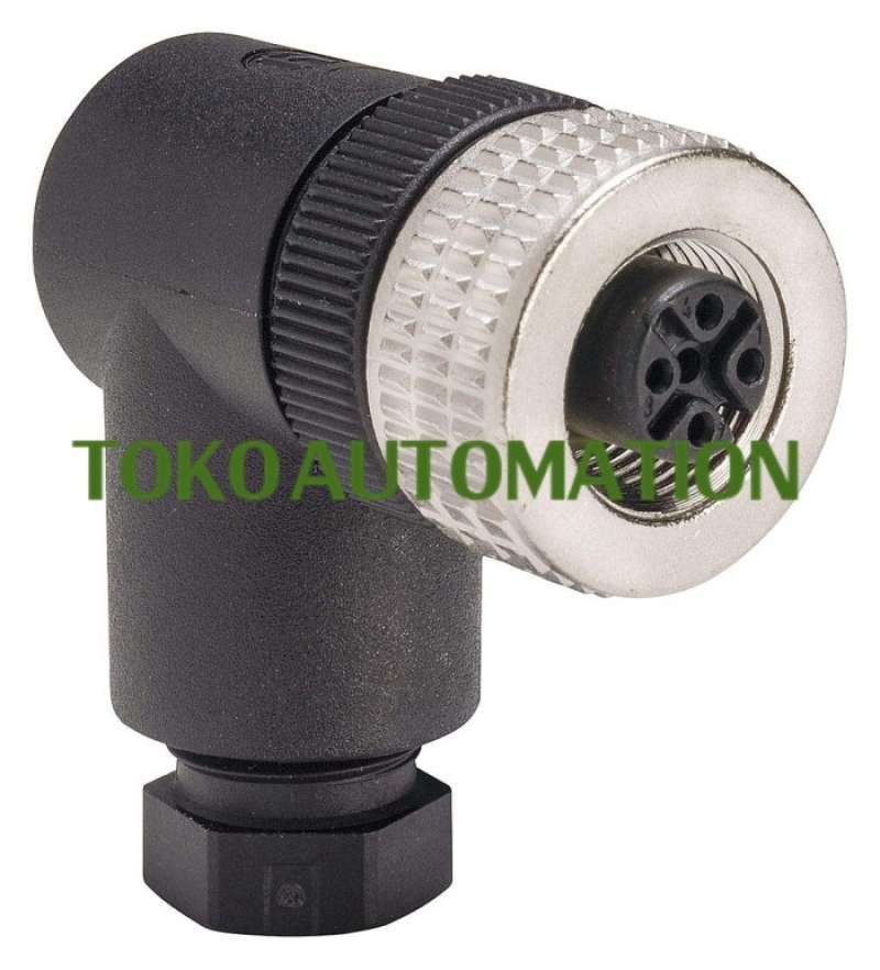 Jual M12 Socket Connector Type Elbow 4 Pin Female Konektor Sa33 Di Seller Aghanim - Cengkareng ...