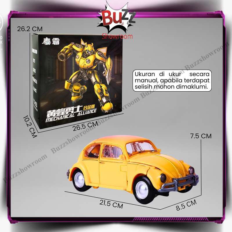 Jual Transformers Figure Robot Bumblebee Vw Beetle Mechanical Alliance ...