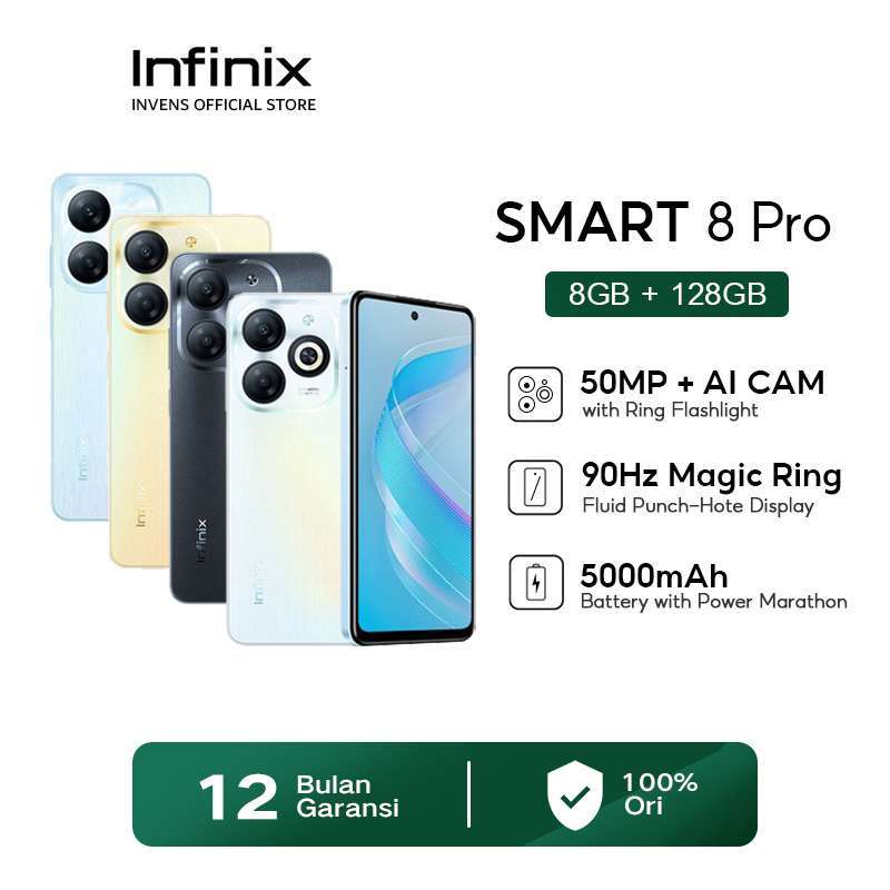 Infinix Smart 8 Pro 16 128 - Harga Terbaru Mei 2026 | Blibli
