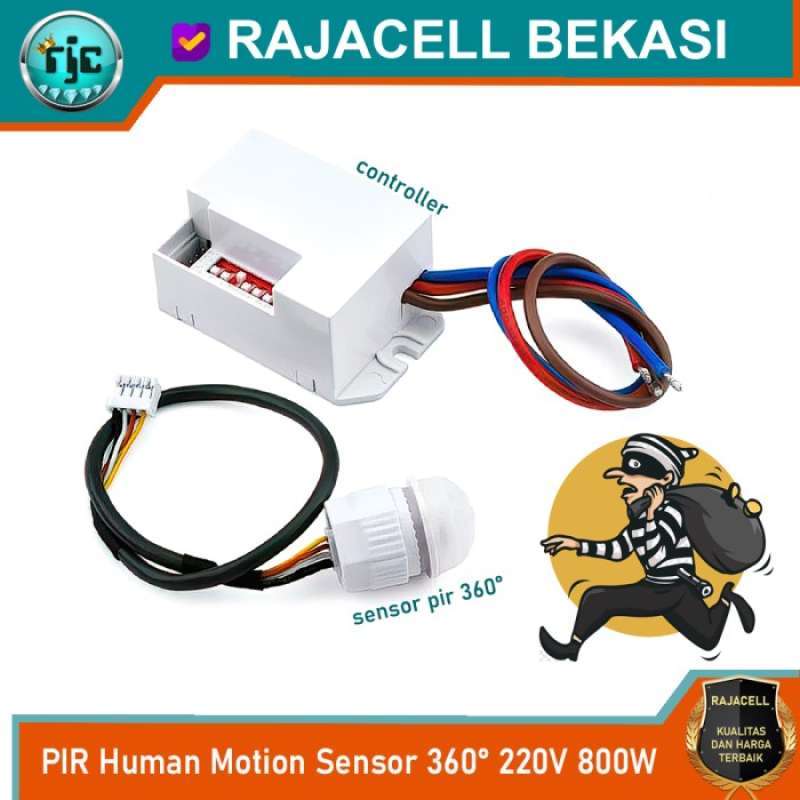 Jual Sensor Pir 360â° Human Body Motion Sensor 220v 800w Deteksi ...
