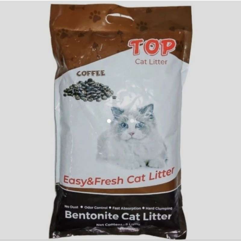 Jual Top Cat Litter Pasir Kucing Gumpal Wangi 5 Liter Di Seller Wadas ...