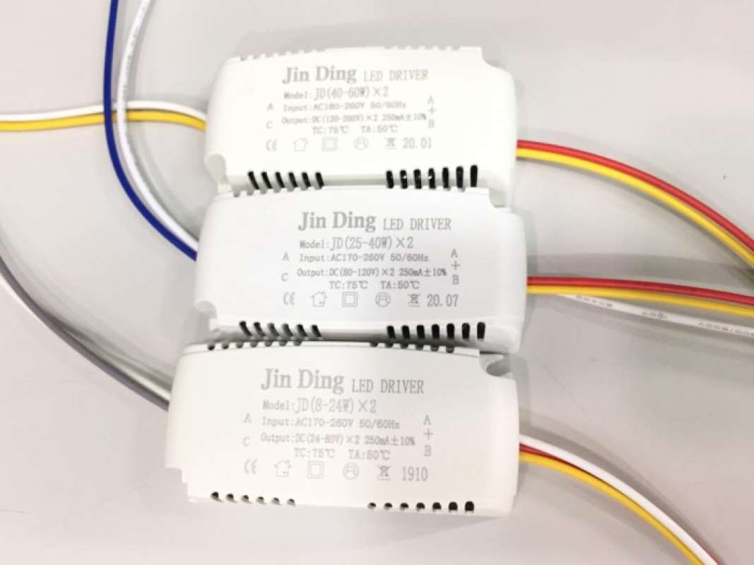 Jual Travo Led Driver Control 3 Cahaya Ic Led - Trafo 25-40w*2 Di ...