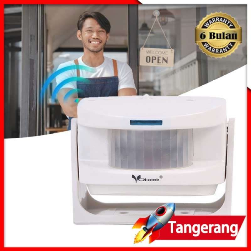 Jual Bel Pintu Sensor Gerak Toko Otomatis Electronic Guest Saluting ...