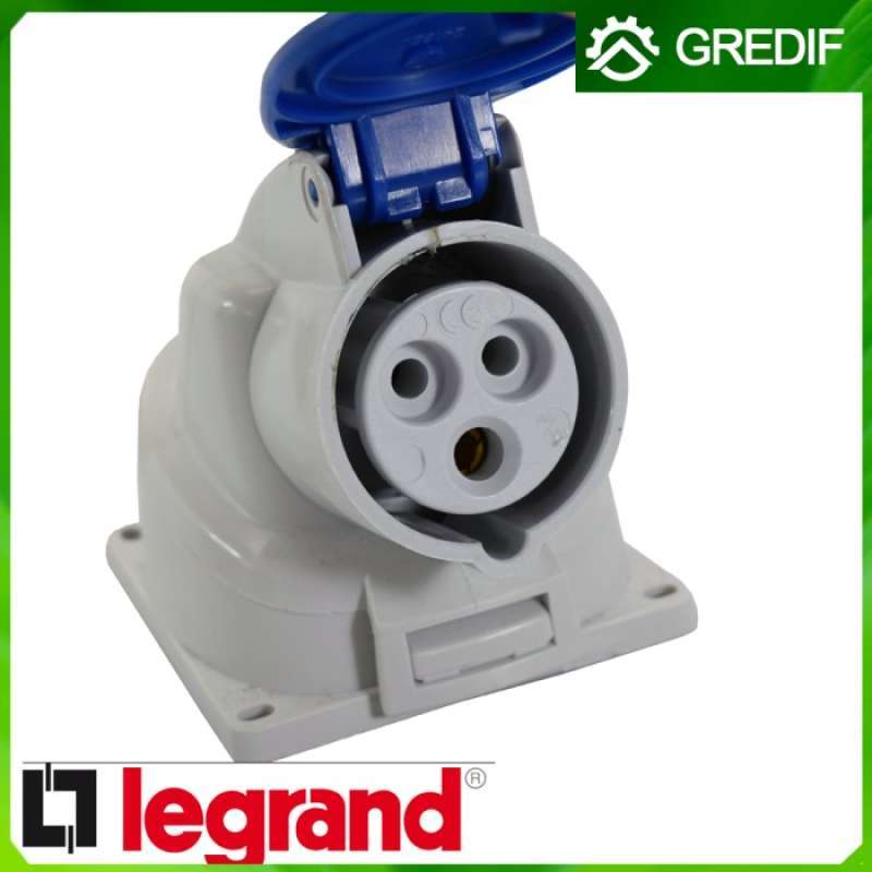 Jual Legrand Socket 3pin 2p+e 16a Ip44 Surface Mounting Industri 55353 ...