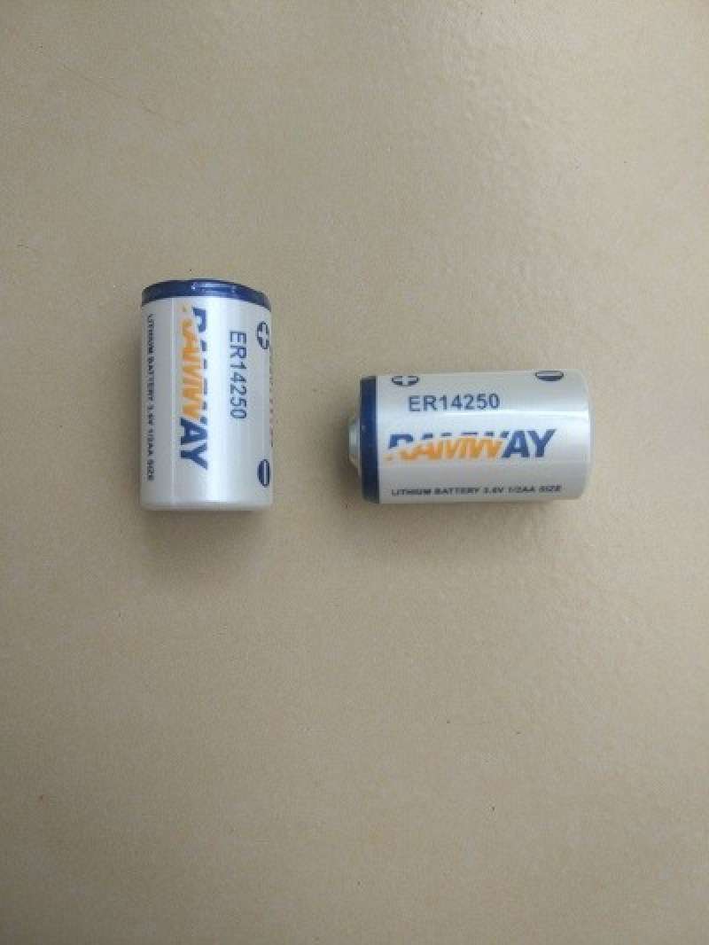 Jual Ramway Plc Er14250 Er 14250 3.6v 1/2aa 1.2ah Battery Baterai Lithium Di Seller Raindrop ...