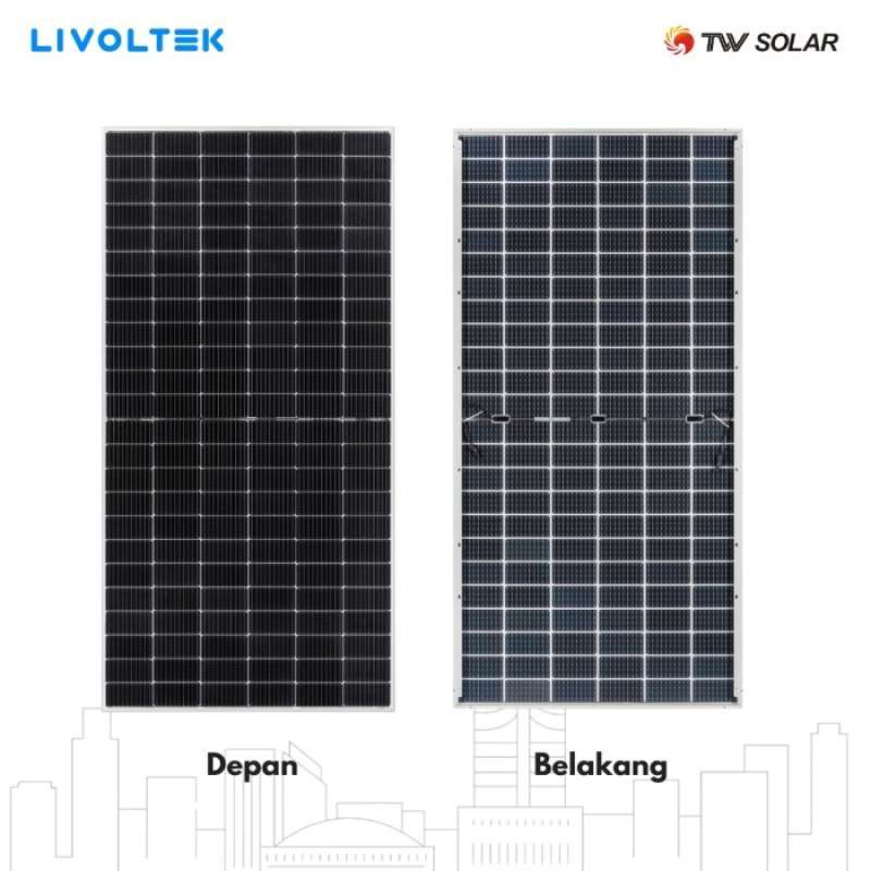 Jual Tw Solar Panel Surya 565 - 580 Wp Bifacial N-type Modul Pv Sni ...