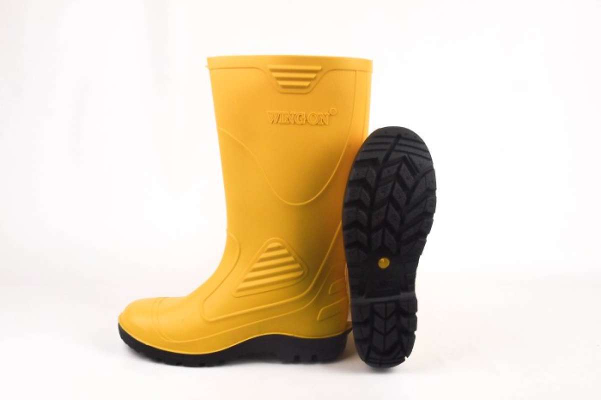 Promo Sepatu Boot Tinggi Wing On Eco Kuning Proyek Kontruksi Industri ...