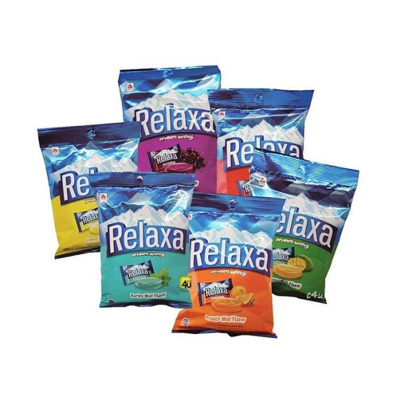 Jual Permen Relaxa Bag Permen Relaxa Wangi Mango Barley Grape Permen Sg ...