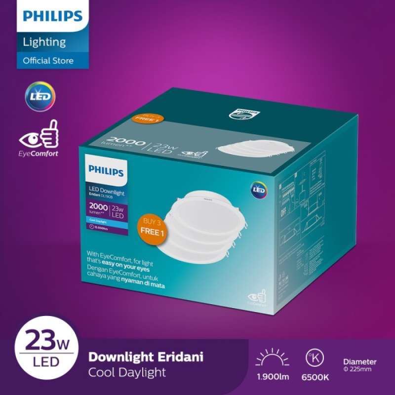 Lampu Philips 23 Watt - Harga Terbaru Juni 2025 & Gratis Ongkir