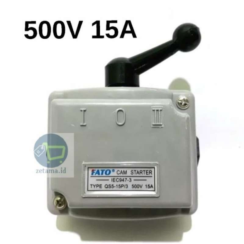 Jual Cam Starter Tuas Genset Ohm Saklar Switch Genset Pln (i-0-ii) - 63a Ewig Di Seller Raindrop ...