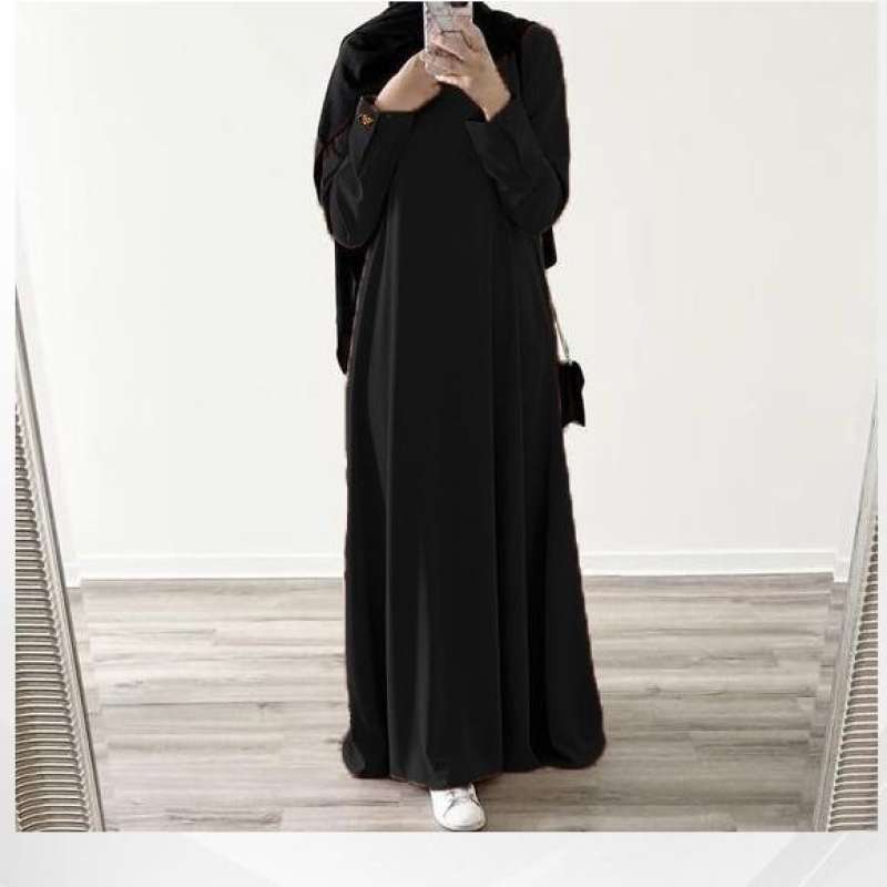 Jual Abaya Simple Zaumi Arab Saudi Baju Umroh Wanita Polos - Lilac S Di ...