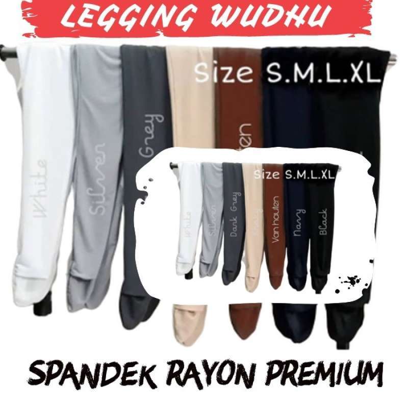 Jual Dt4 Celana Legging Wudhu Wanita Muslimah Leging Wanita Leging Wudu ...