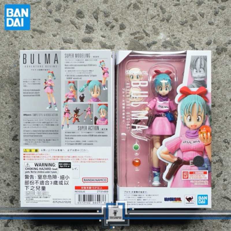 Jual Bandai S.h.figuarts Shf Bulma Adventure Begins Dragon Ball Di ...