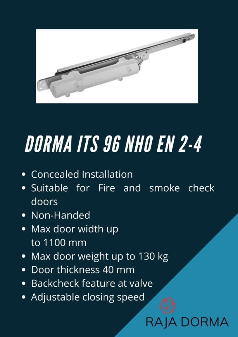 Promo Dorma Door Closer Its96 Nho En2-4 Dormakaba Its 96 Nonhold Open ...
