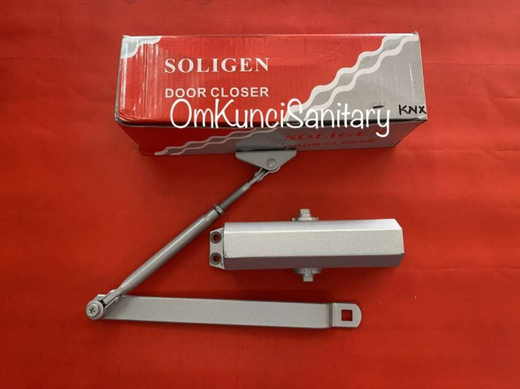 Promo Door Closer Alat Penutup Pintu Otomatis Hidrolik Silver Soligen ...