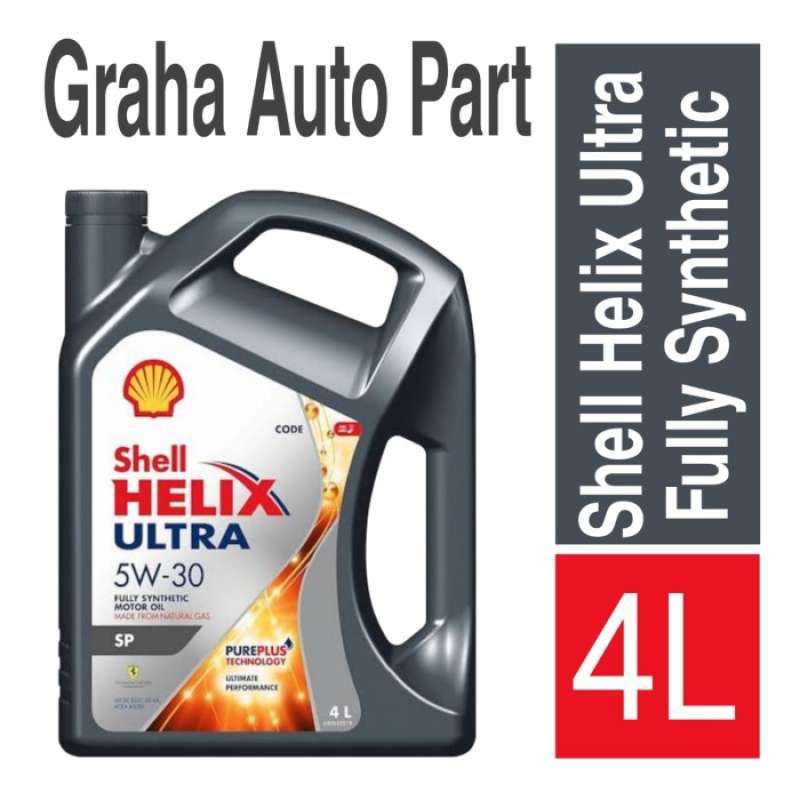 Promo Oli Shell Ultra 5w 30 4 Liter Barcode Baru Diskon 25% Di Seller ...