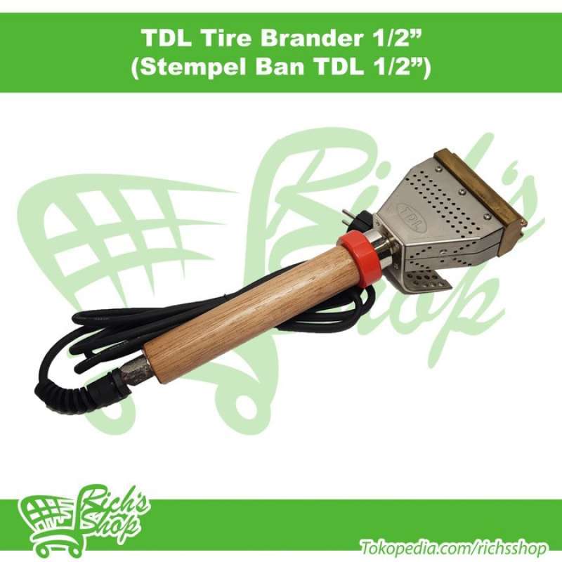 Promo Stempel Ban Listrik Tdl Tire Brander 1/2 Inch 240v Baru - Unit ...